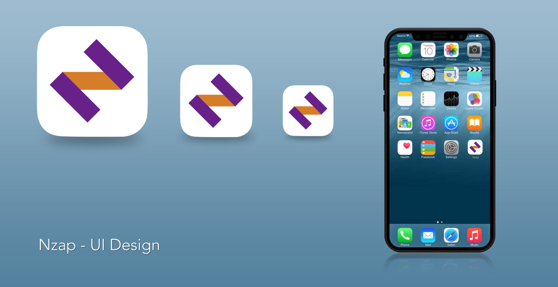 NZap – UI Design – Federico Gaggero